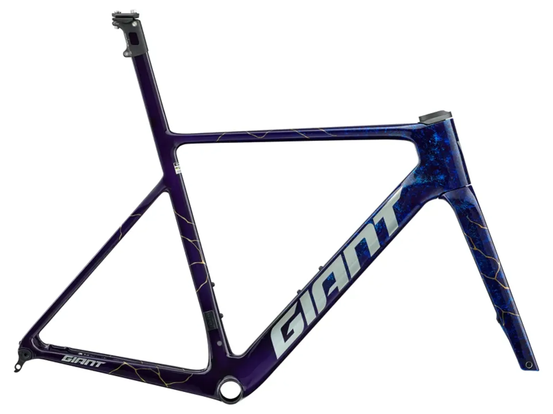 Giant Propel Advanced SL Road Bike Frameset in Kintsugi Blue/Chro