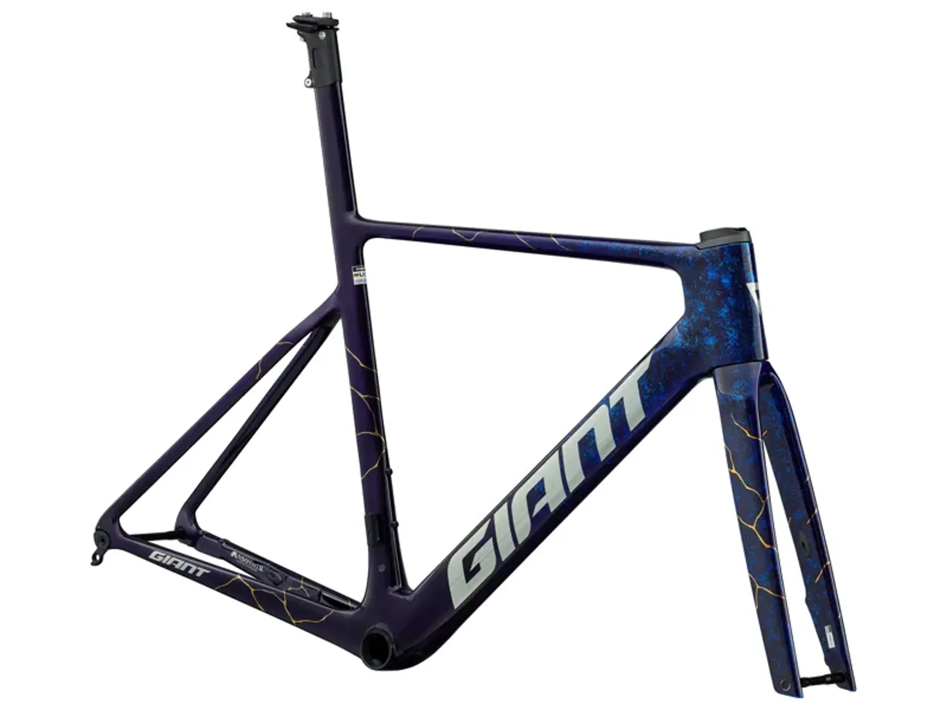 Giant Propel Advanced SL Road Bike Frameset in Kintsugi Blue/Chro