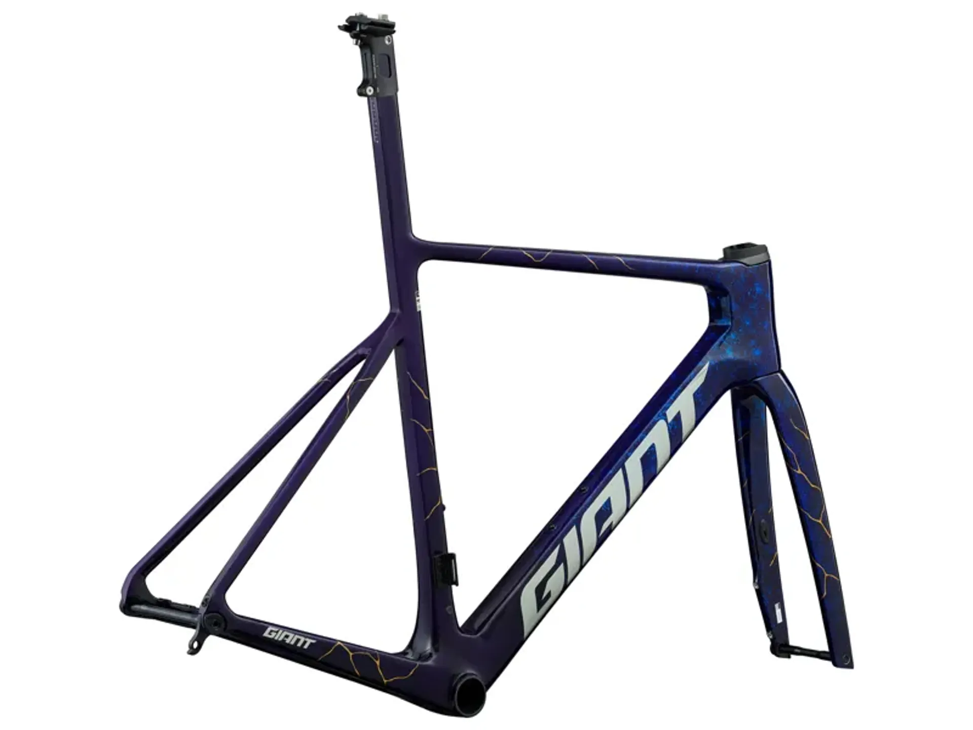 Giant Propel Advanced SL Road Bike Frameset in Kintsugi Blue/Chro