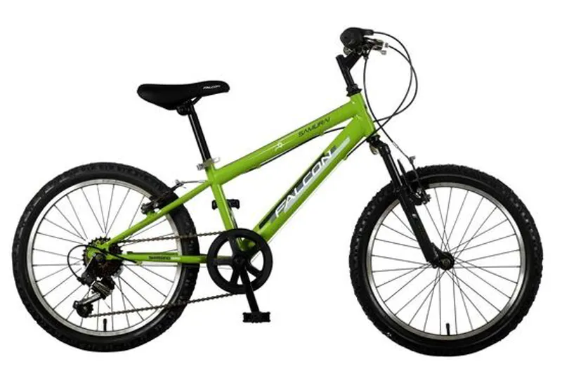 Falcon Samurai 20 Kids Front Suspension Mountain Bike Green